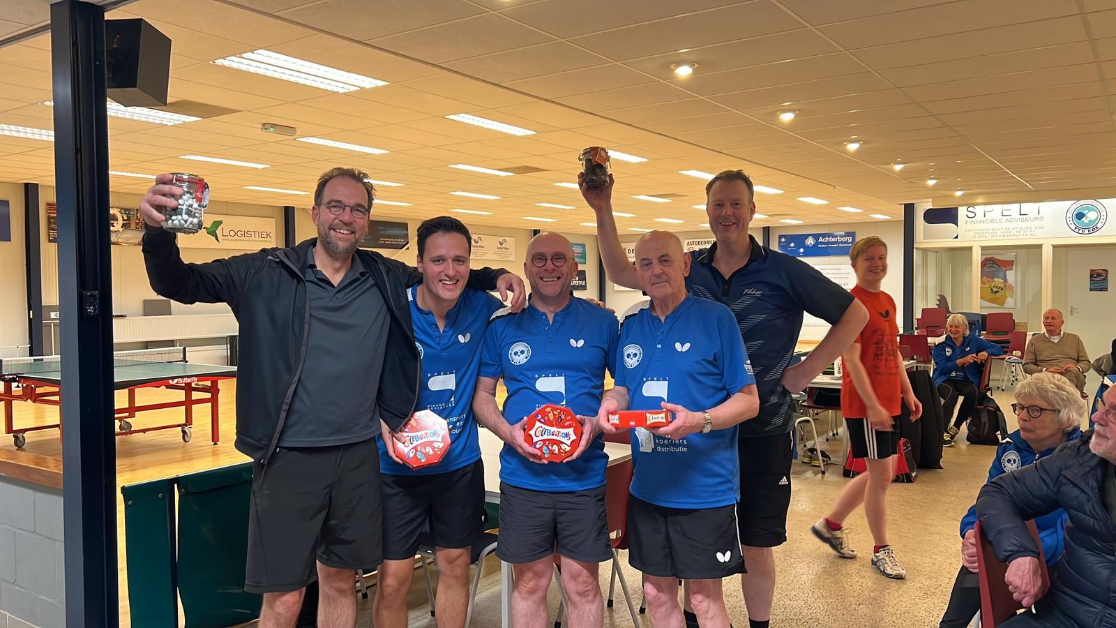 Recreanten Toernooi 26 okt. – TTV Ede